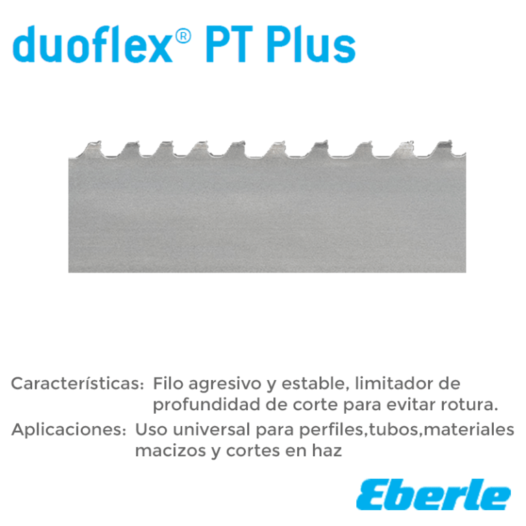 CINTA BIMETÁLICA PARA CORTE DE METAL DUOFLEX M42 - Plinares S.A.S.